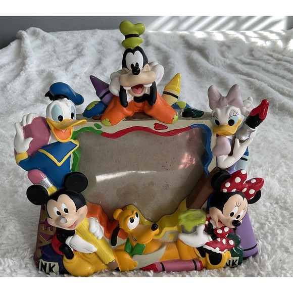 Disney | Other | Disney School Days Photopic Frame Donald Mickey Minnie ...